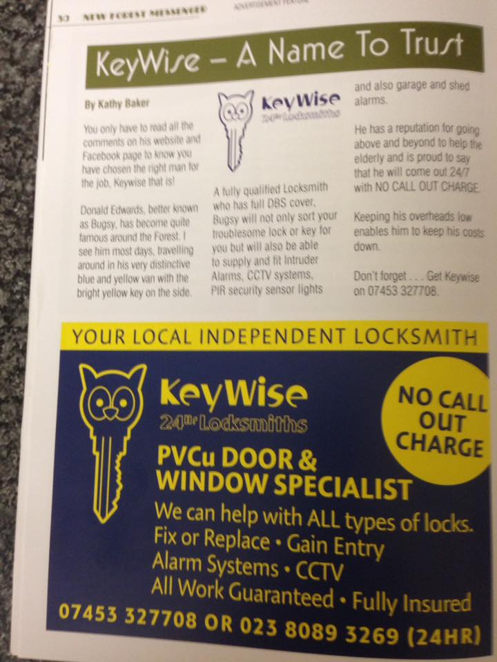 KeyWise | Your local 24hr Southampton locksmith company